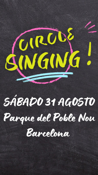 Circle Singing – Circulo de canto & improvisacion vocal al aire libre ...