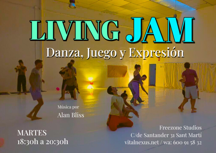 LIVING JAM! Danza, Juego y Expresión con Música en Vivo – Tribu Unificada